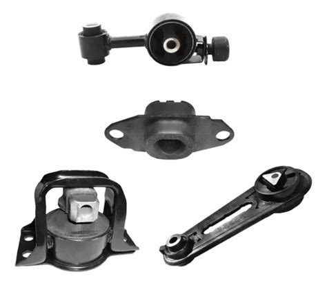 Kit 4 Soportes De Motor Y Caja Nissan Versa 1 8 2007 2012
