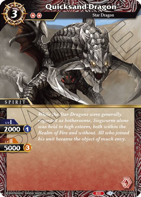 Battle Spirits Saga Starter Deck St Dragon Onslaught Products