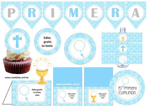 Primera Comunion Nino Imprimibles