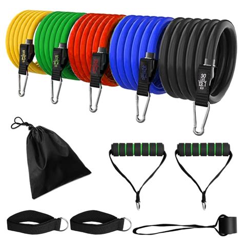 Élastique musculation avec poignée Muscu Motion