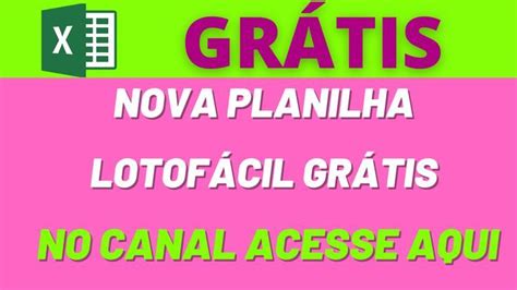 Planilha Lotofácil 16 dezenas fixas 9 variáveis Planilha Lotofácil
