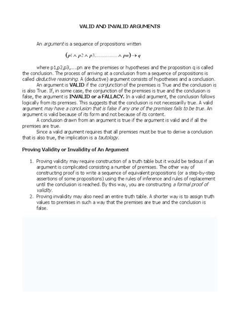 rules of inference pdf argument logical consequence