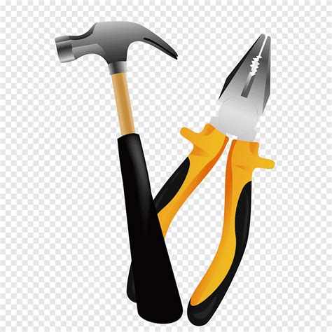Hammer Euclidean Tool Nail Hammer Technic Happy Birthday Vector