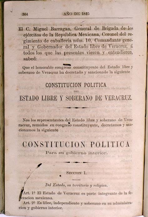 Xalapa en la Historia on Twitter Parte de la primera Constitución