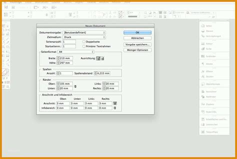 Hervorragen In Steps Einen Briefbogen Im Indesign Erstellen