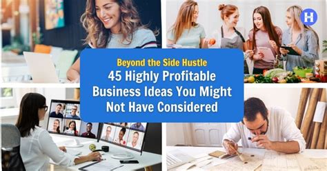 45 Profitable Business Ideas You Might Not Have Considered