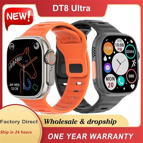 Original Dt Ultra Smart Watch Mm Series Body Temperature Nfc Gps