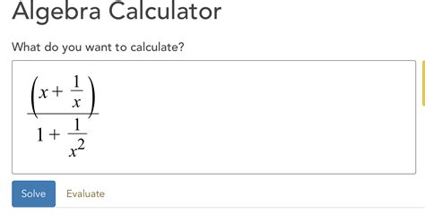 Solving One Step Equation Calculator