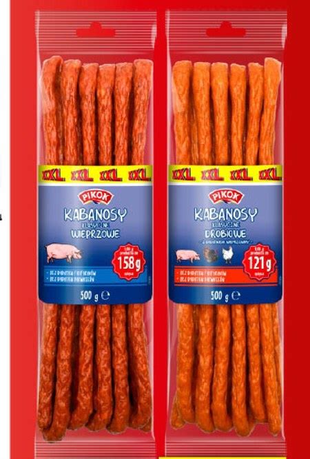 Kabanosy Pikok Promocja Lidl Ding Pl