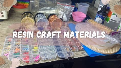 RESIN CRAFT MATERIALS YOU NEED TO START RESIN BUSINESS FOR BEGINNERS