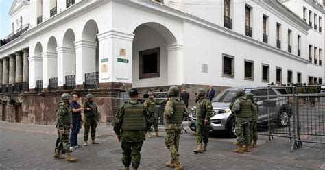 Violencia En Ecuador EN VIVO Militares En Las Calles Y Entrenamientos