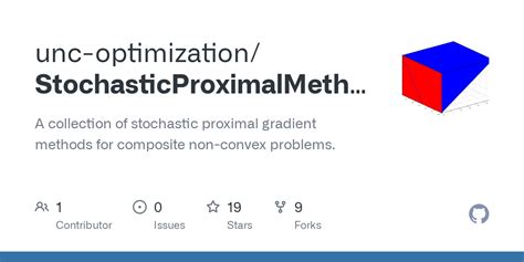 github unc optimization stochasticproximalmethods a collection of stochastic proximal