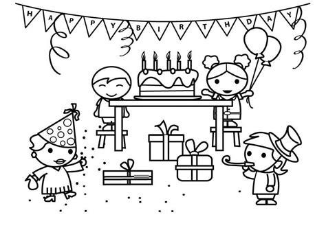 Total 97 Imagen Dibujos De Fiesta Para Colorear Viaterra Mx