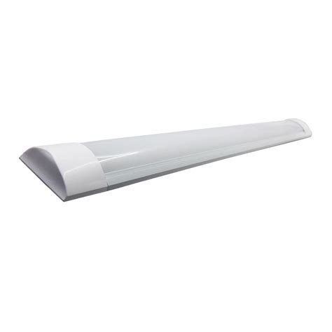 Lumin Ria Sobrepor Linear Slim Led Tubular Cm W K Broketto