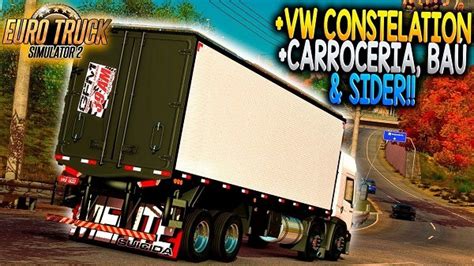 Caminhão VW Constellation Varios Chassis Mods Ets2 1 46 Mod