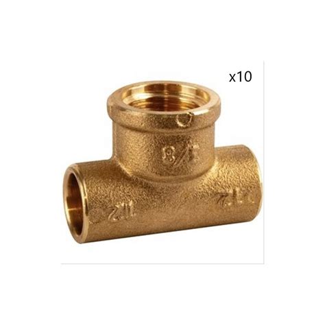 ALTECH Té Laiton à Souder 8130Gcu Femelle Brut 12x17 14 1822605