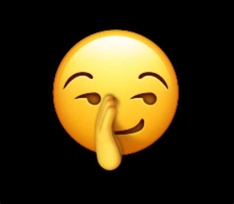 A Yellow Smiley Face With Eyes Closed