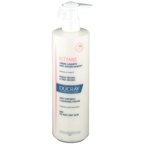 Ducray Ictyane Crème lavante anti dessèchement 400 ml Redcare Pharmacie