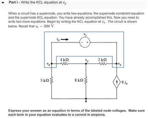 Solved Learning Goal To Use The Node Voltage Method To Chegg