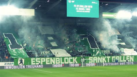 Fc St Gallen Fc Basel Choreo Support Youtube