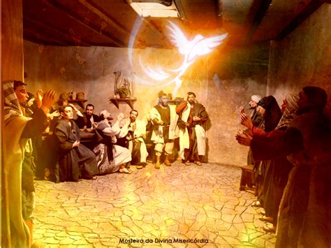 Pentecostes Sobre quem desceu o Espirito Santo Irmãos de Jesus