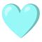 Meaning Light Blue Heart Emoji EmojiAll