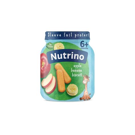 Nutrino Kašica Pire od Voća Jabuka i Banana sa Keksom 125 g eApoteka