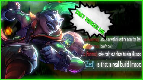Don T Have A Tank Ekko Main No Problem Ranked League Of Legends