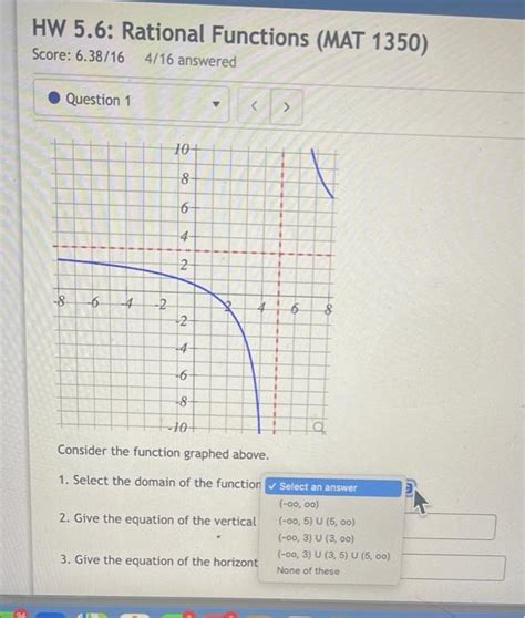 solved question 1 consider the function f x graphed