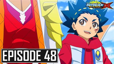 VALT VS RASHAD VS BELL Beyblade Burst DB Episode 48 Beyblade Burst