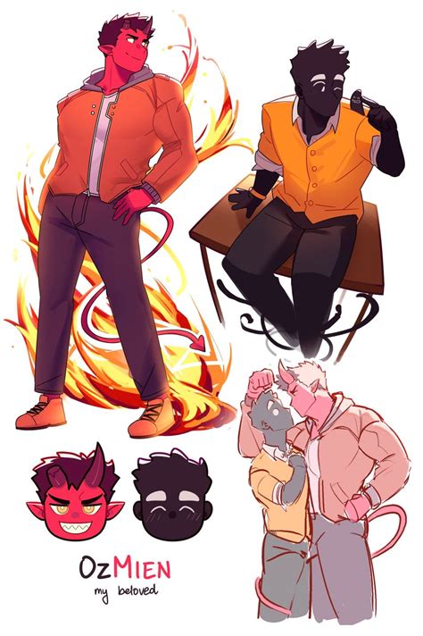 Damien Lavey And Oz Monster Prom Drawn By Gael Gaelbagel Danbooru