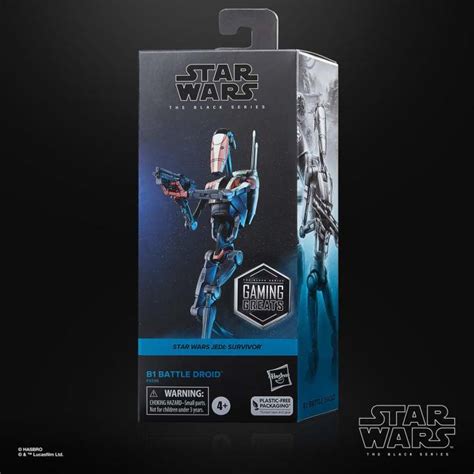 HASBRO STAR WARS BLACK SERIES GAMING GREATS B1 BATTLE DROID ACTION