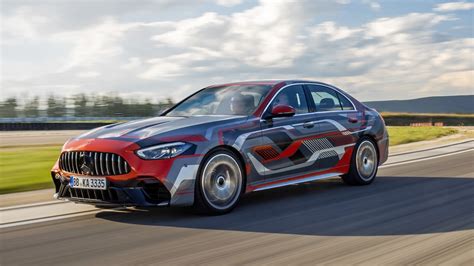 Mercedes AMG C63 S E Performance Ride Review 670 HP Four Cylinders
