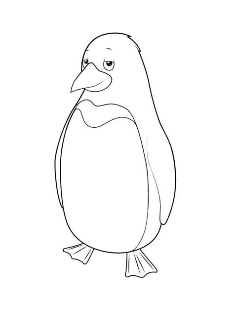 Coloriage Pingouin De Dessin Anim T L Charger Et Imprimer Gratuit 9750