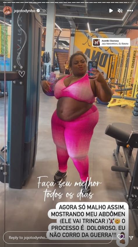 Após perder 20 kg Jojo Todynho surpreende a web ao exibir corpo em