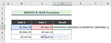 How To Use Excel MONTH Function 6 Methods ExcelDemy