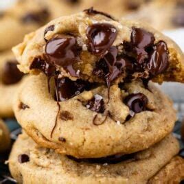 No Bake Chocolate Chip Cookie Pudding Pie Crazy For Crust