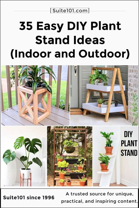35 Easy DIY Plant Stand Ideas Indoor And Outdoor