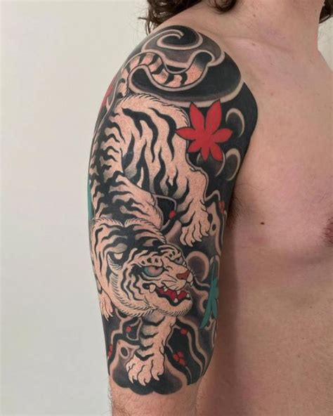 Japanese Tiger Tattoos A Blend Of Beauty And Strength Art And Design