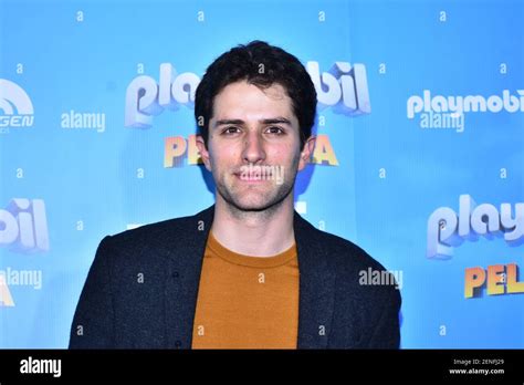Dario Yazbek Bernal Poses For Photos During The Blue Carpet Of