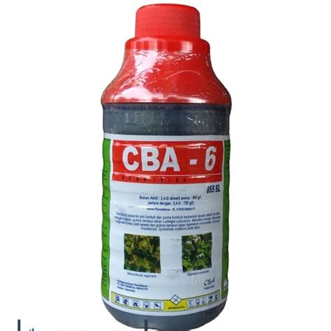 Jual CBA 6 865 SL Dimetil Amina 865 G L Herbisida Sistemik 1 Liter