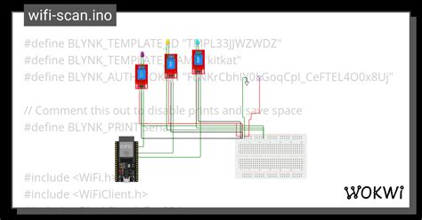 Wifi Scan Ino Copy 2 Wokwi ESP32 STM32 Arduino Simulator