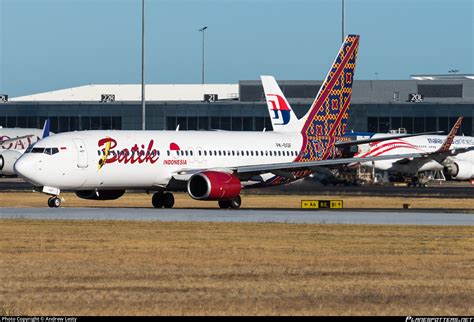 PK BGF Batik Air Boeing 737 8U3 WL Photo By Andrew Lesty ID 1588585
