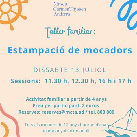 Cursos I Tallers Taller Destampaci De Mocadors Agenda Ad