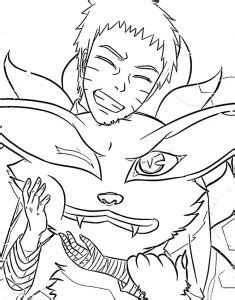 35 Desenhos Do Kurama Para Imprimir E Colorir Pintar