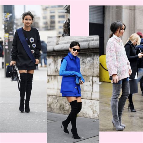 Botas Sobre La Rodilla Tendencia Para Todas Effortless Chic