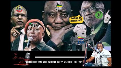 Episode 267 Government Of National Unity GNU All You Need To Know