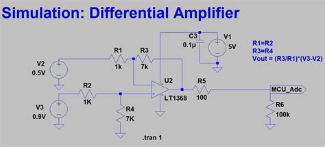 Op Differential Amplifier Subtractor Circuit All About Circuits