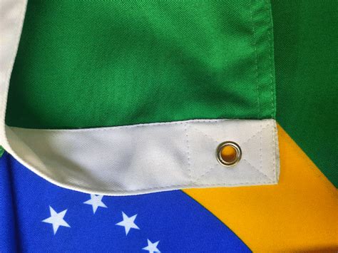 Bandeira Do Brasil Oficial Estampada Dupla Face 0 90x1 28m Loja Da