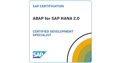 Sap Certified Development Specialist Abap For Sap Hana Credly